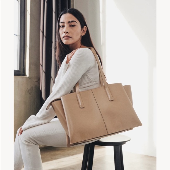 Freja New York | Bags | Freja New York Paloma Tote In Latte Sold Out ...